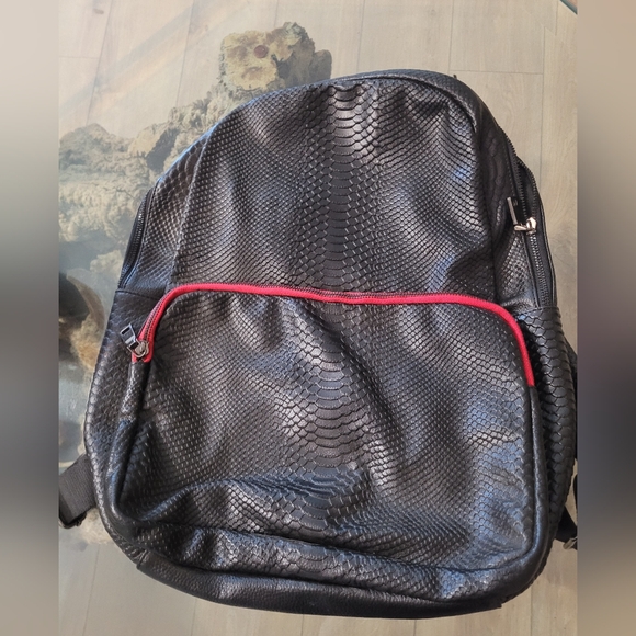 Dreamworks | Accessories | How To Train A Dragon Black Leather Backpack ...